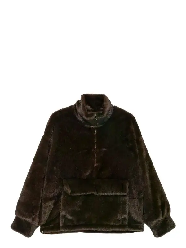 Source Unknown Faux-fur Zvika Jacket - Brown