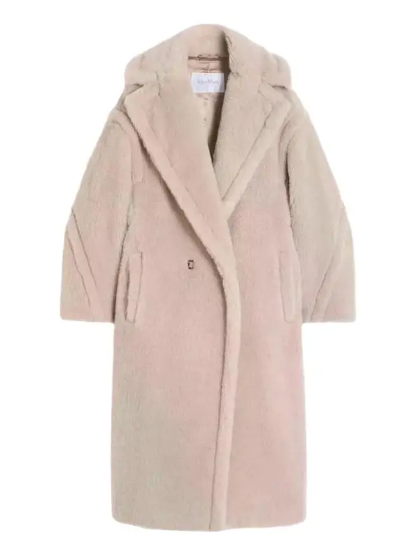 Max Mara Tedgirl Double-breasted Coat - Neutrals