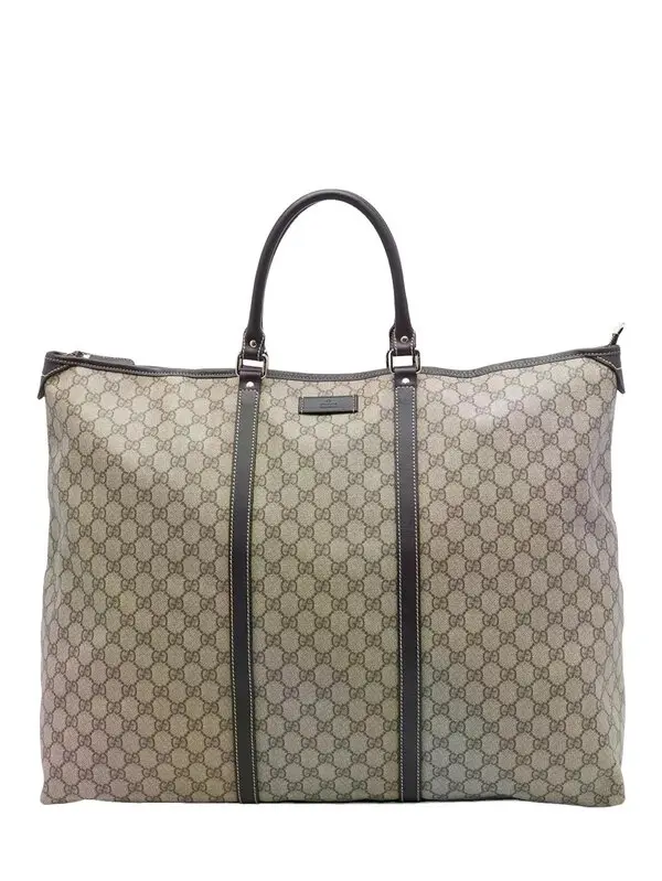 Gucci Gg Supreme Joy Travel Bag - Neutrals