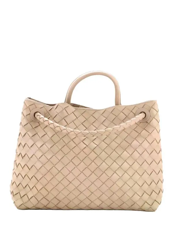 Bottega Veneta Intrecciato Nappa Satchel - Neutrals