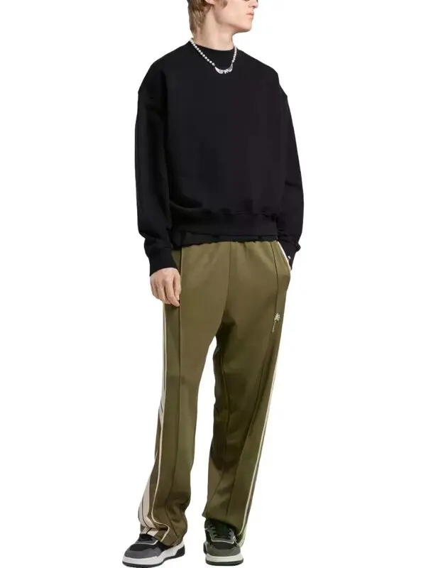 Palm Angels Palm Tree Statment Regular Crewneck - Black