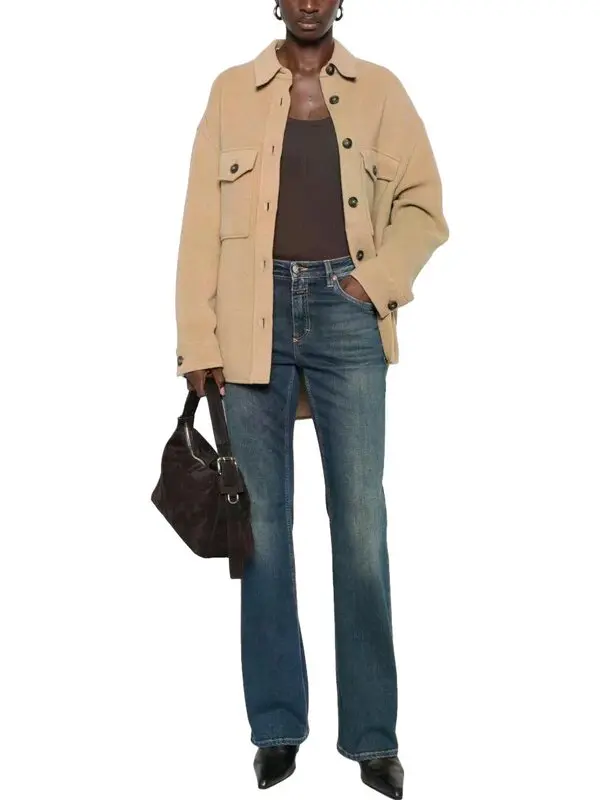 Closed Jovanna Faded-effect Straight-leg Jeans - Blue