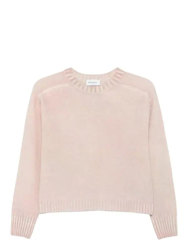AROVESCIO Crew-neck Sweater - Pink