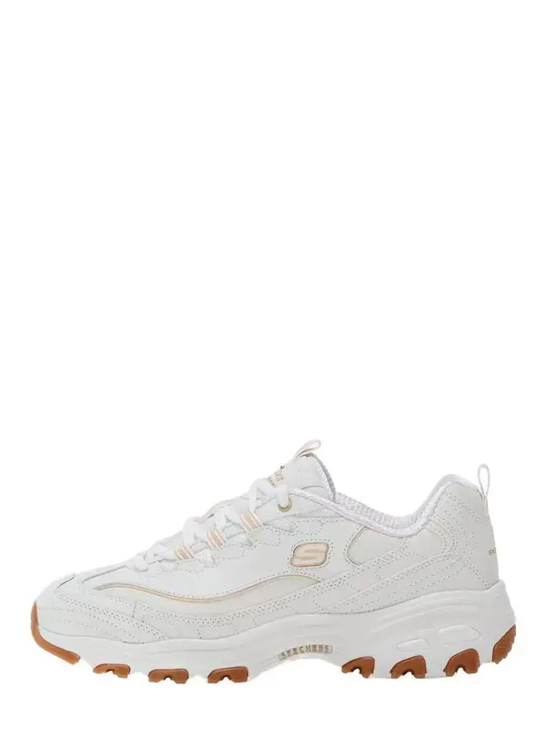 Sketchers D'lites Chunky Sneakers - White