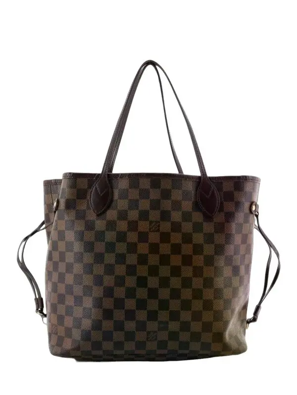 LOUIS VUITTON Neverfull Damier Mm Tote Bag - Brown
