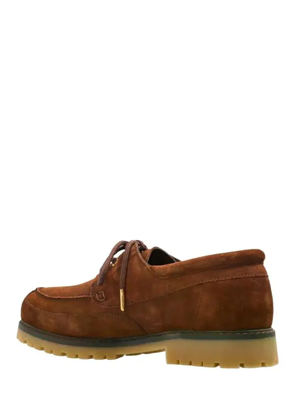 Casablanca Hideki Suede Lace-up Shoes - Brown