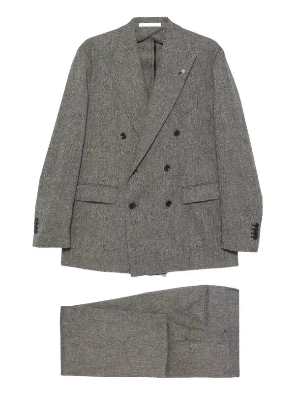 Tagliatore Double-breasted Suit - Grey