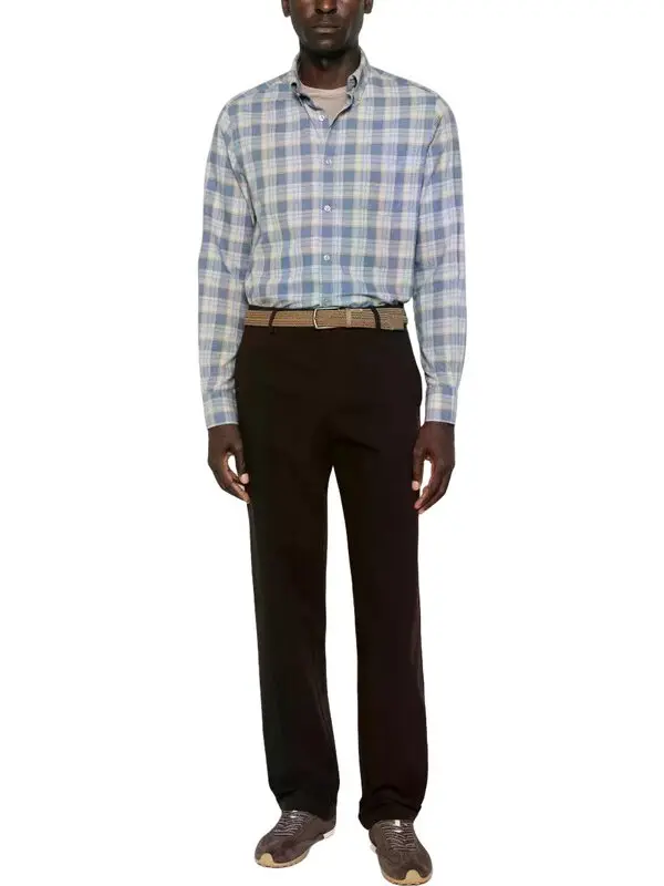 Paul & Shark Straight-leg Trousers - Brown