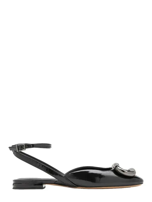 Marc Jacobs Pop J Marc Sandals - Black