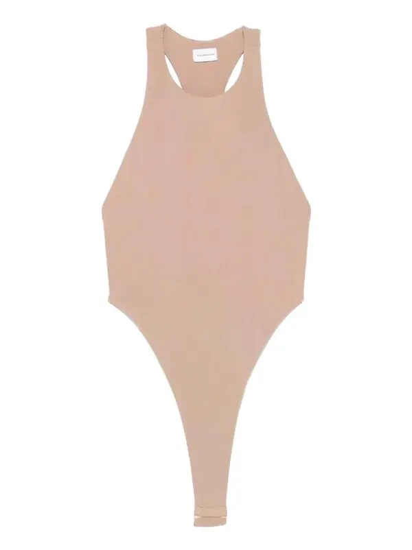 Andamane Racer-back Bodysuit - Neutrals