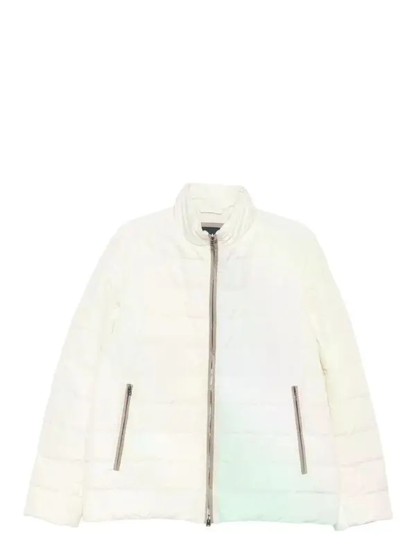 Herno Quilted High-neck Jacket - White