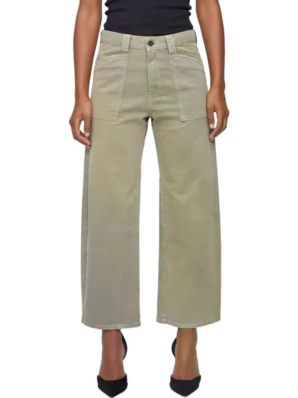 Moussy Vintage Gusset Cargo Pants - Green