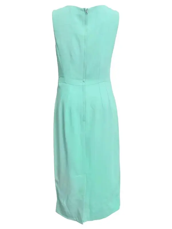 Dolce & Gabbana V-neck Midi Dress - Green