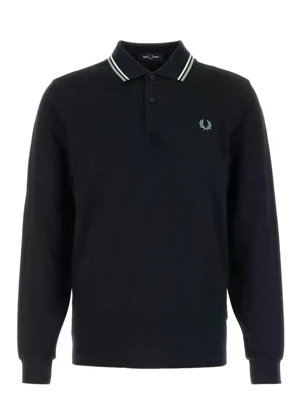 Fred Perry M3636 Long-sleeve Polo Shirt - Black