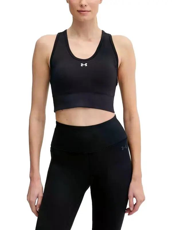 Under Armour Vanish Racerback Logo-print Sports Bra - Black