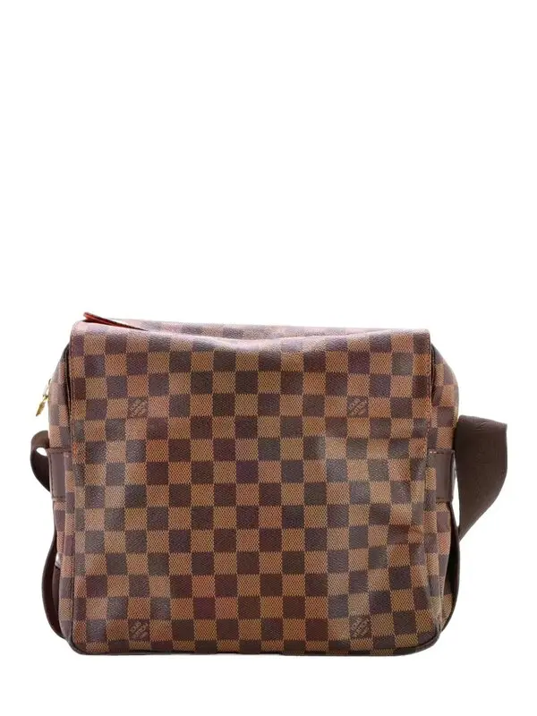 LOUIS VUITTON Naviglio Damier Cross Body Bag - Brown