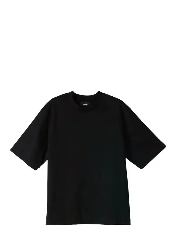 Herno Logo-print Short-sleeve T-shirt - Black