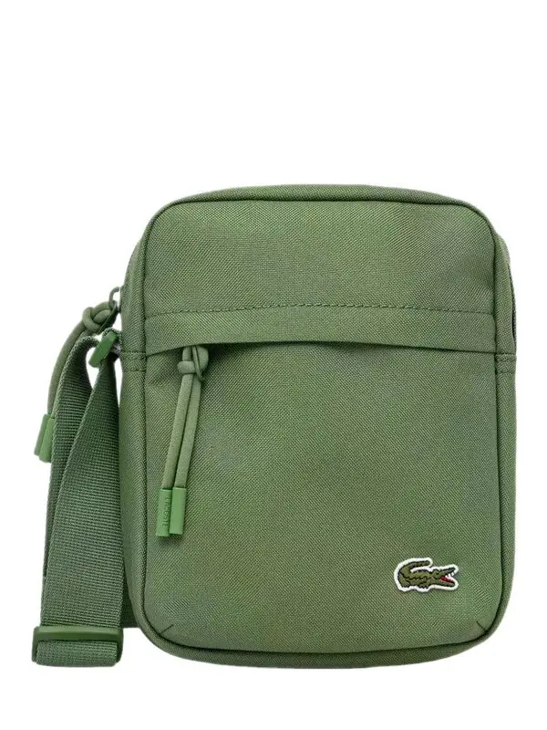 Lacoste Neocroc Logo-patch Messenger Bag - Green