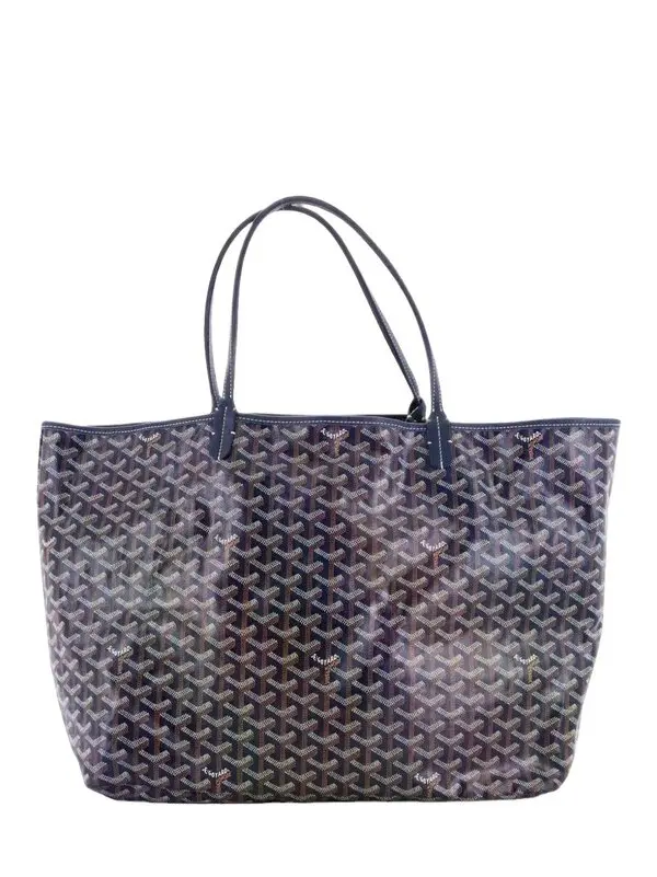 Goyard Coated Canvas Saint Louis Tote Bag - Blue