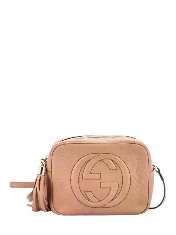 Gucci Soho Disco Leather Small Crossbody Bag - Brown