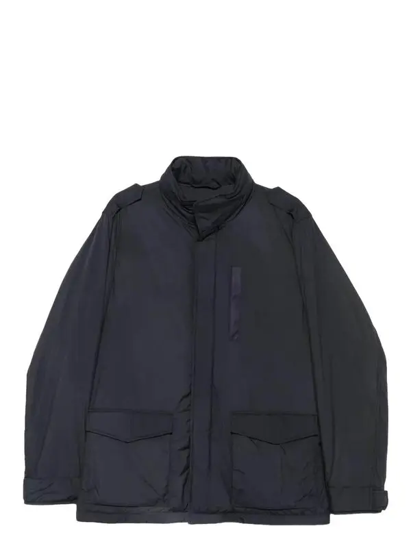 Herno High-neck Field Jacket - Blue
