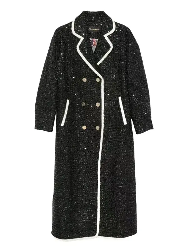 MINIME Sequin-embellished Betty Boop Coat - Black