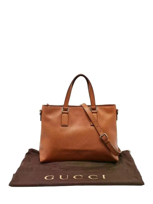 Gucci Bamboo Tassel Tote Bag - Brown