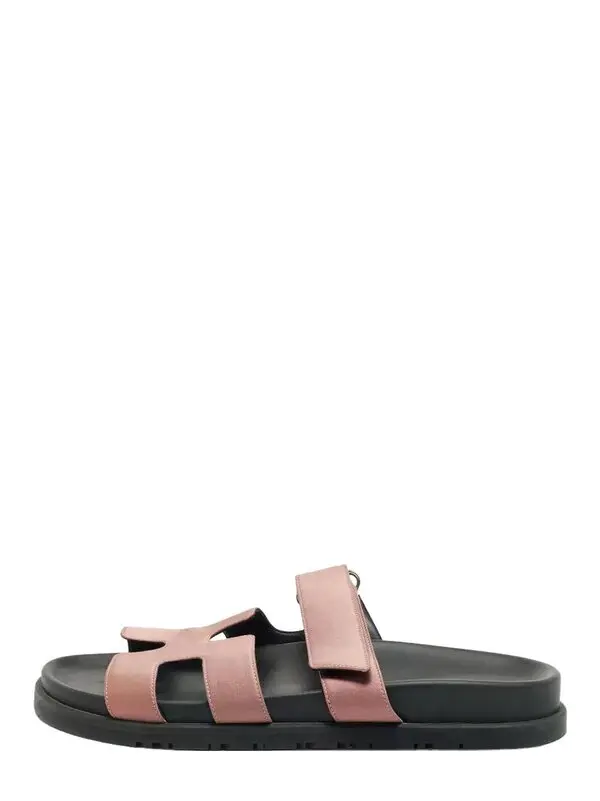 Hermès Chypre H-cut Sandals - Pink