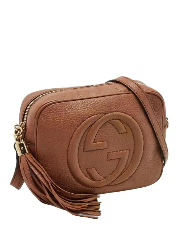 Gucci Soho Disco Tassel Mini Cross Body Bag - Brown