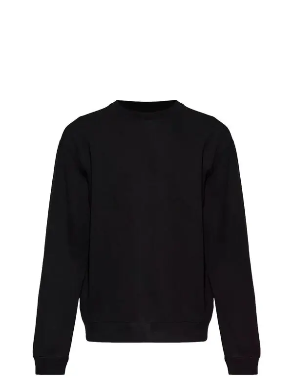 Canada Goose Logo-patch Cotton Sweatshirt - Black