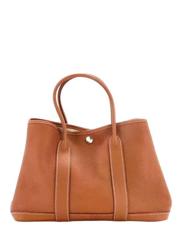 Hermès Garden Party Leather 30 Tote Bag - Brown