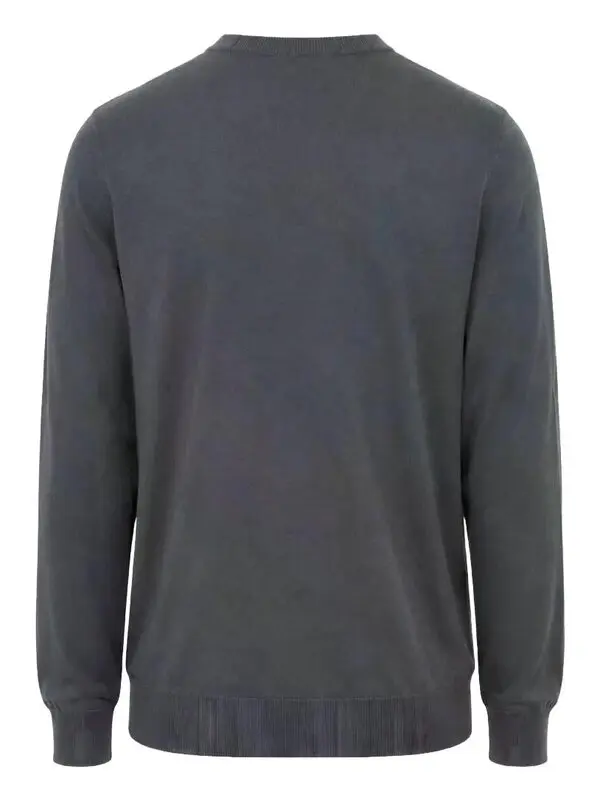 FILERIA Crew-neck Long-sleeve Sweater - Grey