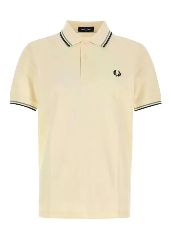 Fred Perry Twin Tipped Polo Shirt - Neutrals