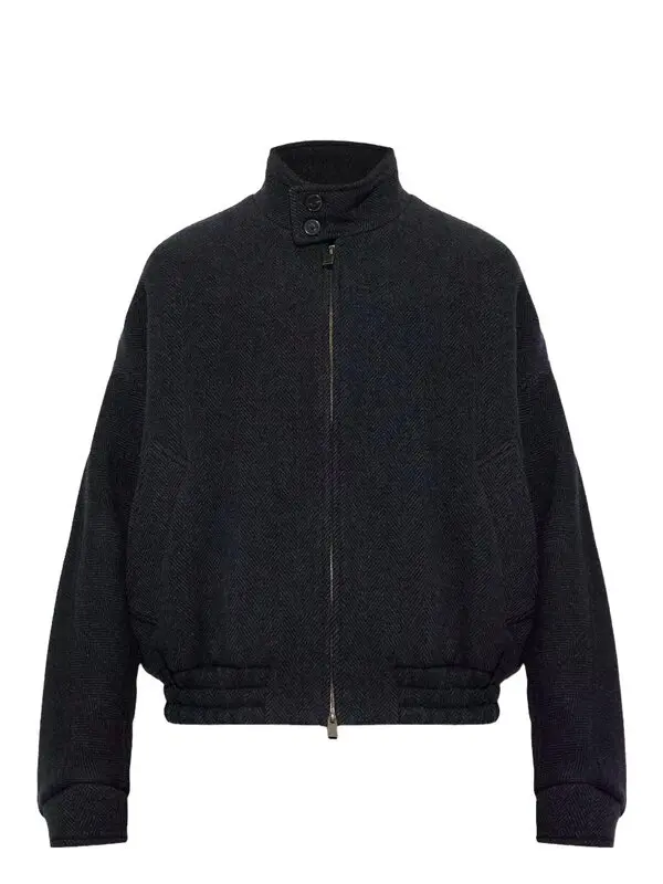 DARKPARK Long-sleeve Bomber Jacket - Grey