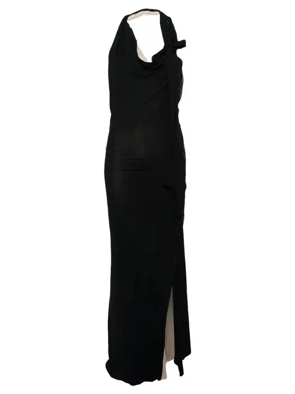 HYEIN SEO Knotted Maxi Dress - Black