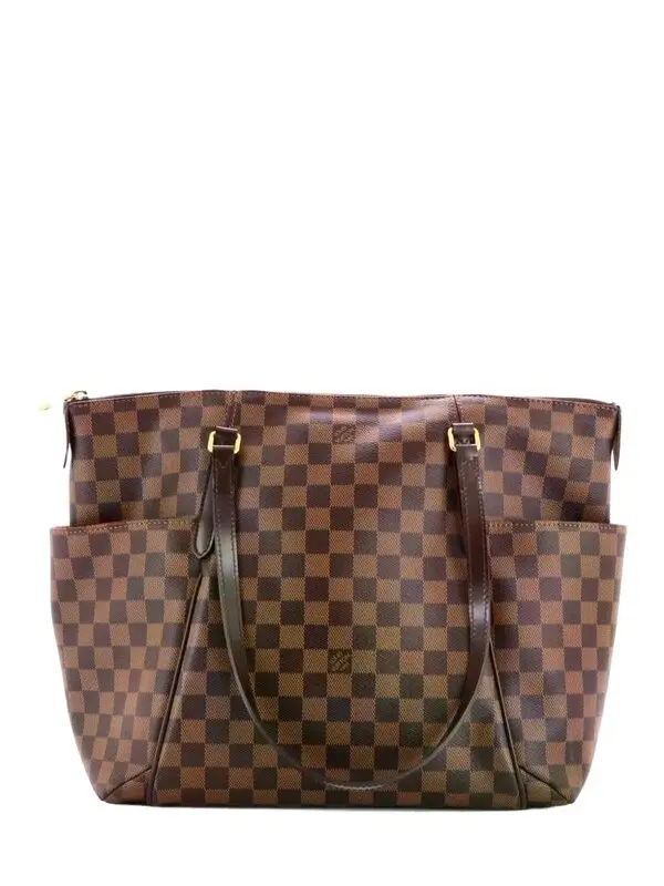 LOUIS VUITTON Totally Damier Mm Tote Bag - Brown