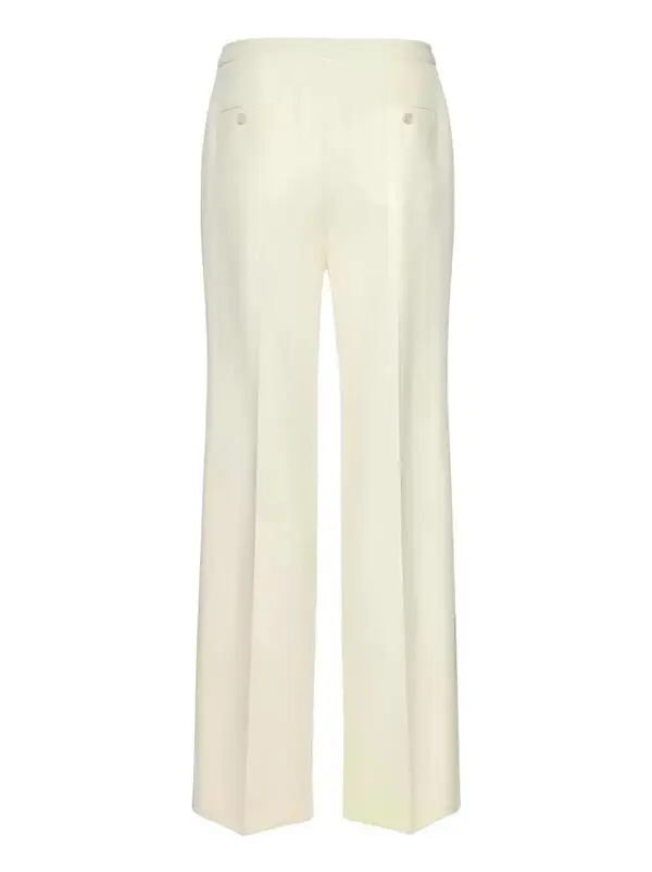 Magda Butrym Straight-leg Creased-finish Trousers - Neutrals
