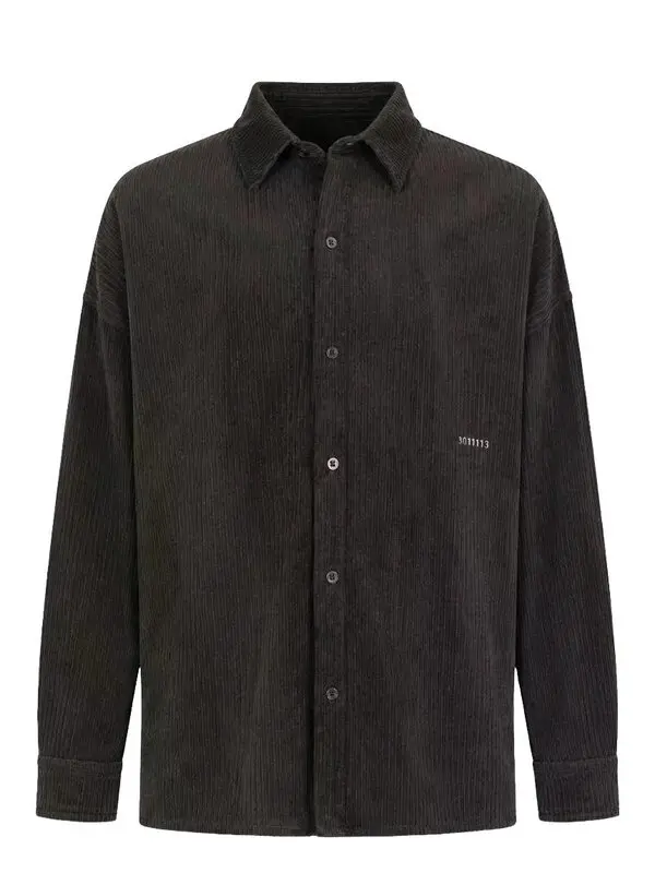 SOCIETE ANONYME Corduroy-effect Oversized Shirt - Green