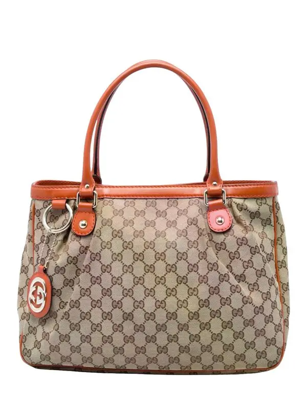 Gucci Gg Canvas Sukey Tote Bag - Neutrals