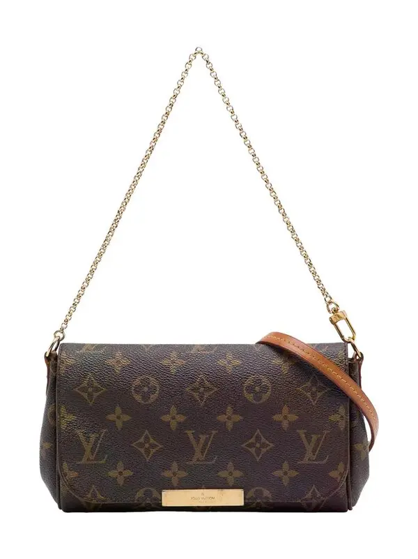 LOUIS VUITTON 2017 Monogram Favorite Pm Satchel - Brown
