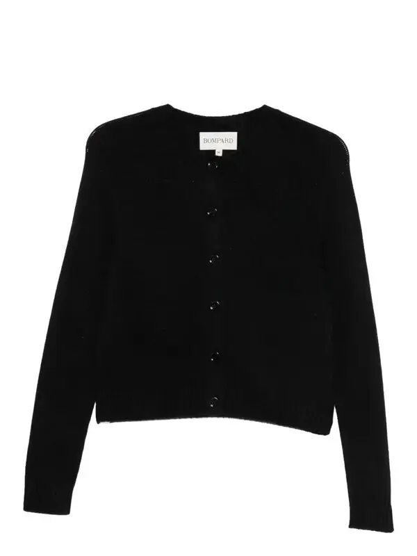 Eric Bompard Cashmere Raglan-sleeve Cardigan - Black