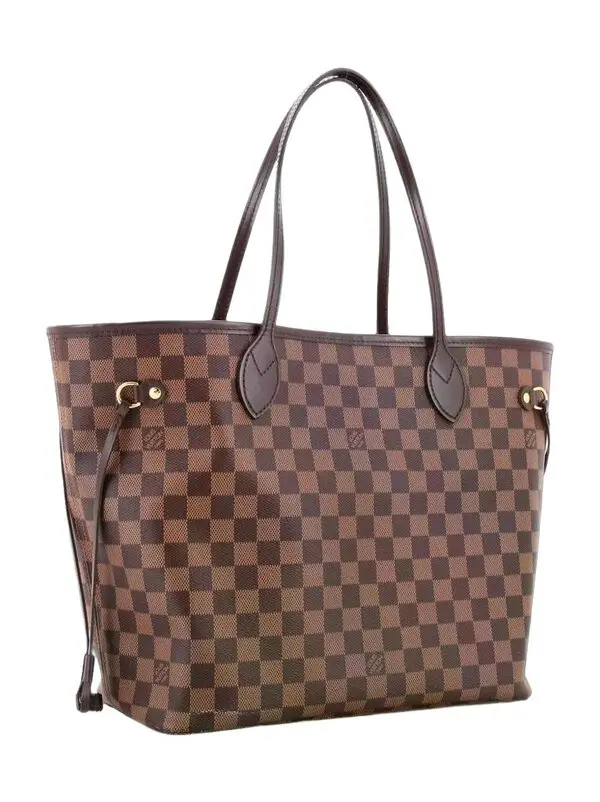 LOUIS VUITTON Neverfull Nm Damier Mm Tote Bag - Brown