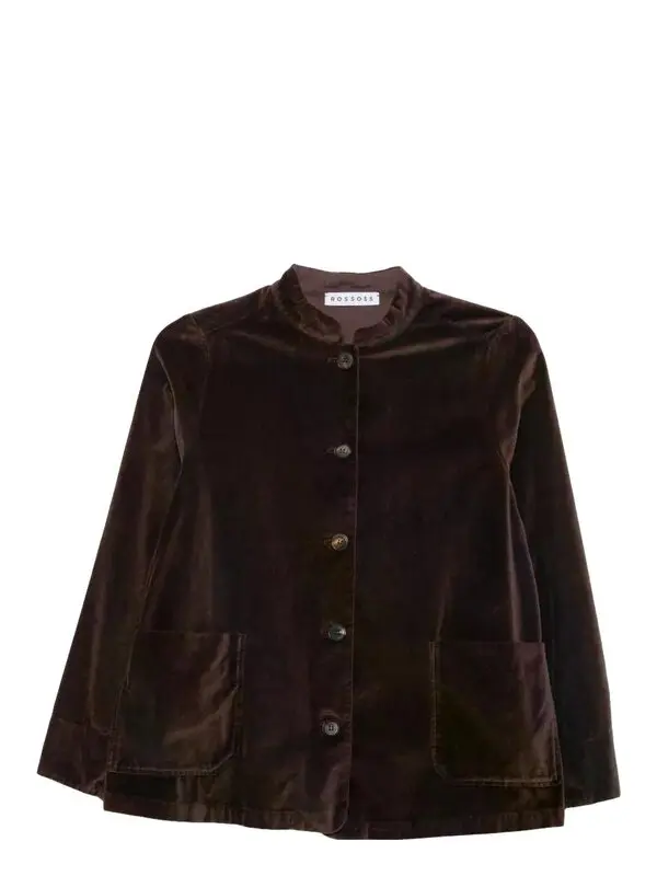 ROSSO 35 Button-up Jacket - Brown