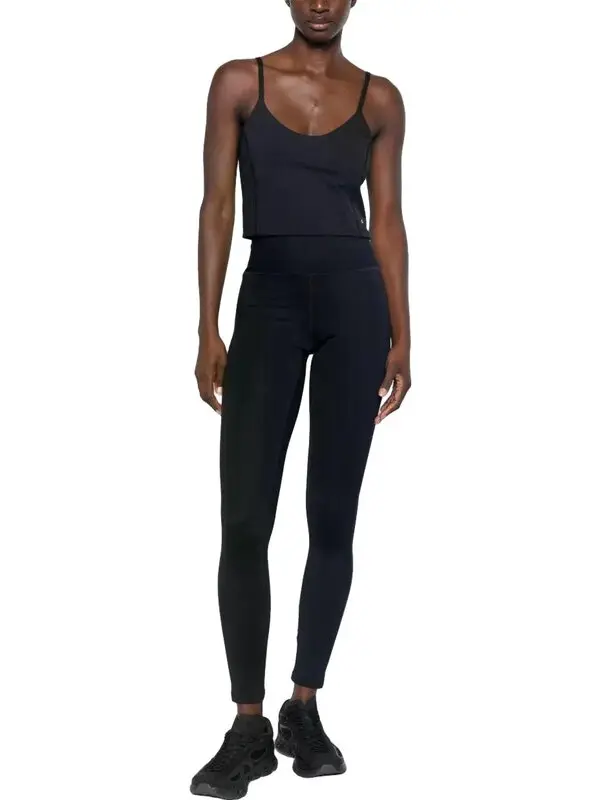 On Logo-print Tank Top - Black