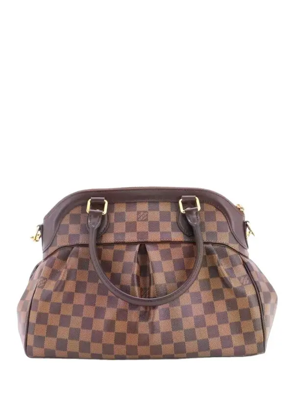LOUIS VUITTON Trevi Damier Pm Satchel - Brown