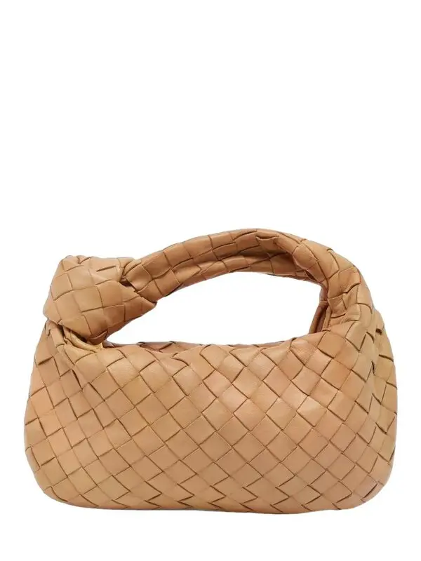 Bottega Veneta Jodie Mini Intrecciato Handbag - Neutrals