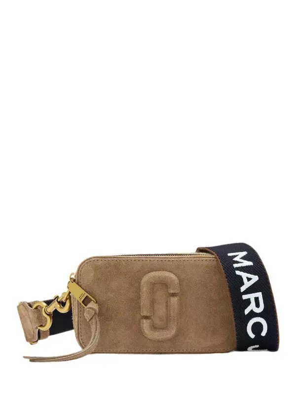 Marc Jacobs Felted Suede Snapshot Cross Body Bag - Neutrals