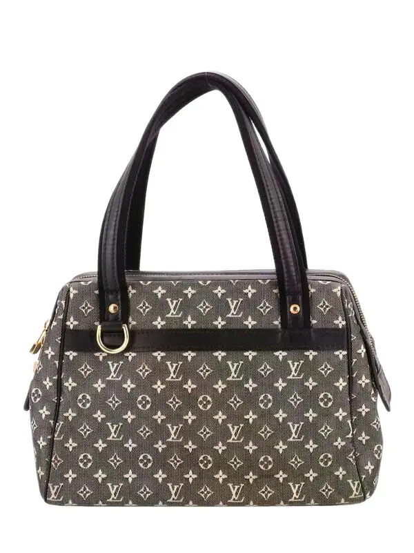 LOUIS VUITTON Josephine Handbag Mini Lin Pm Shoulder Bag - Grey