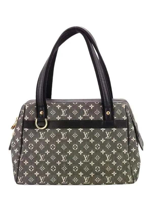 LOUIS VUITTON Josephine Handbag Mini Lin Pm Shoulder Bag - Grey