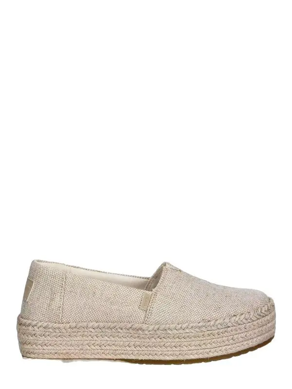 Toms Valencia Platform Espadrilles - Neutrals